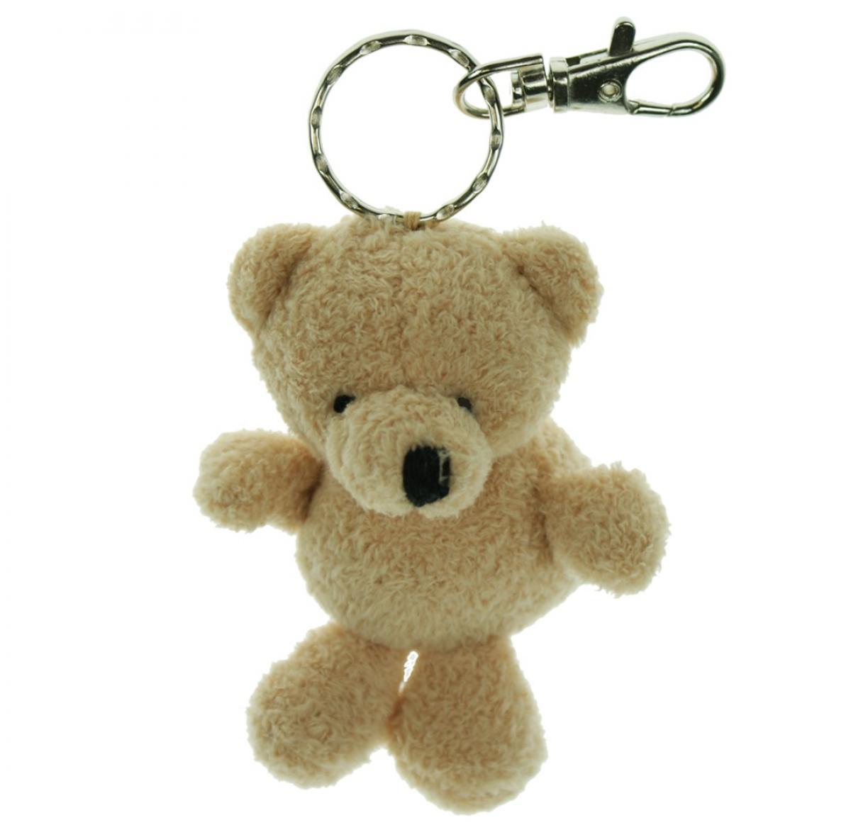 10cm Toby Teddy Keyring Bear Plain - Buy Promotional Products UK ...