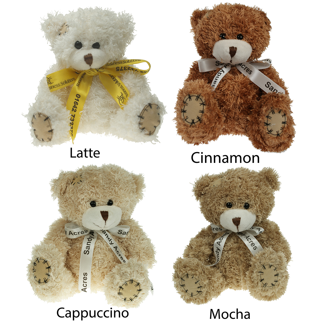 Promotional Paw Teddy Bear 18cm Bow - Buy Promotional Products UK ...