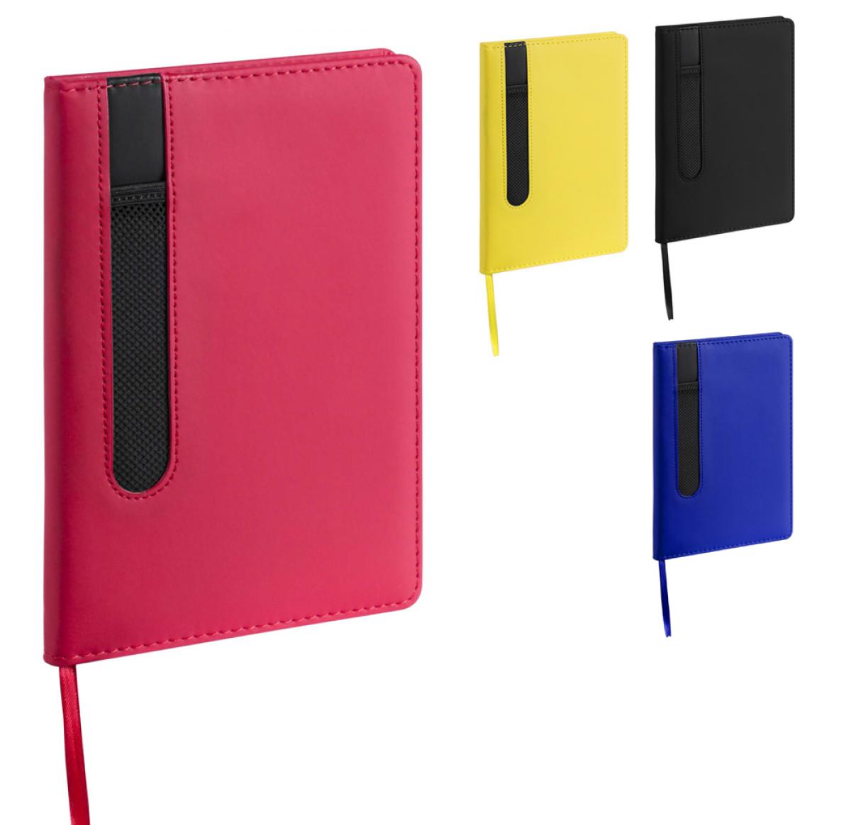 PU Notebook with Pen Holder - Buy Promotional Products UK - Branded ...