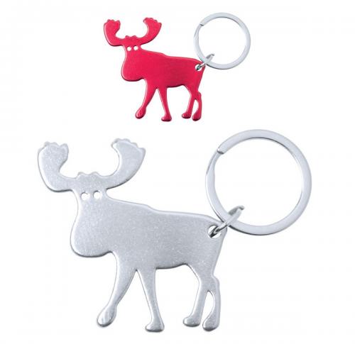 Christmas Reindeer Shaped Bottle Opener Keyring - Buy Promotional ...