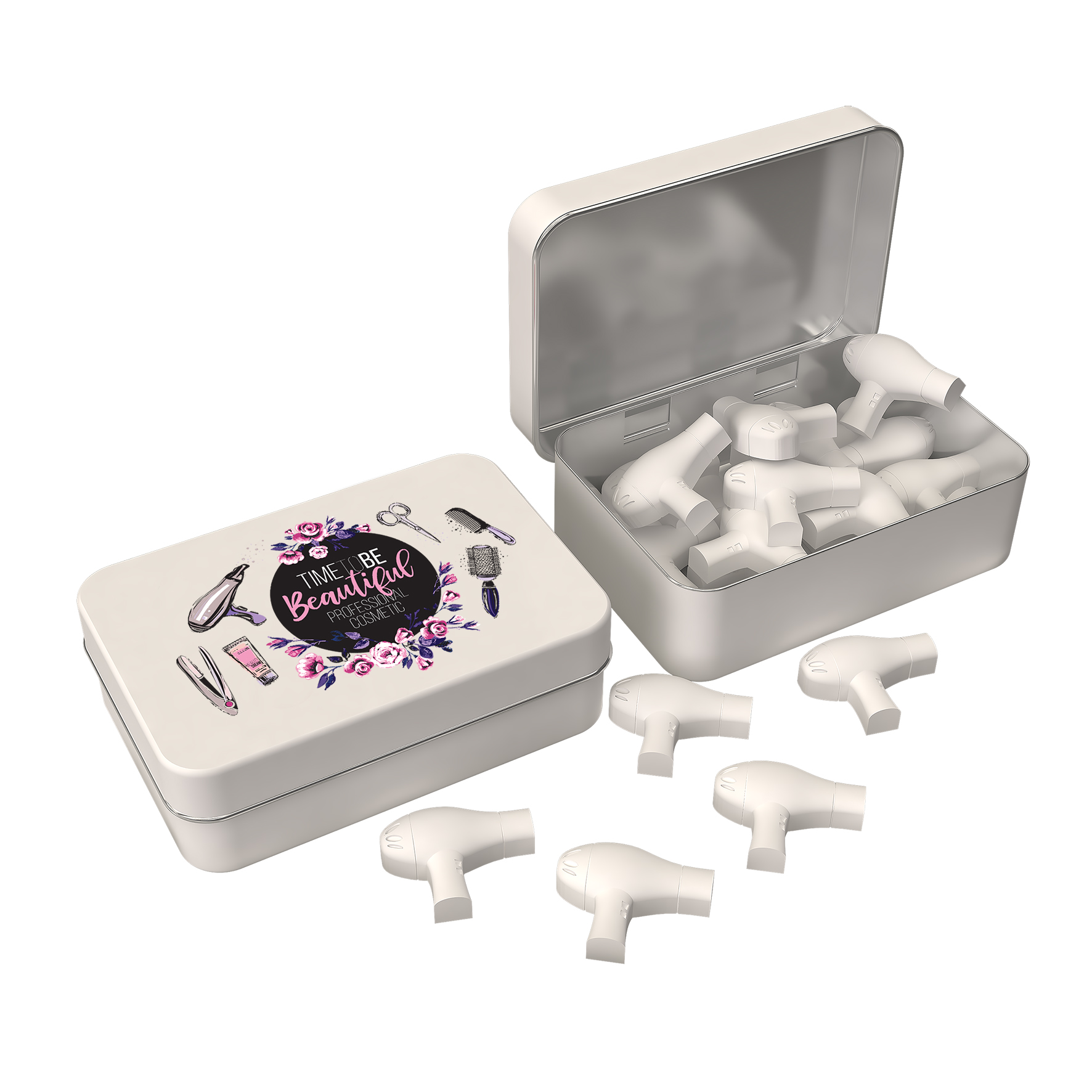 Custom Shaped Sugar Free Logo Mints In A Tin, Approx. 20g - Buy ...