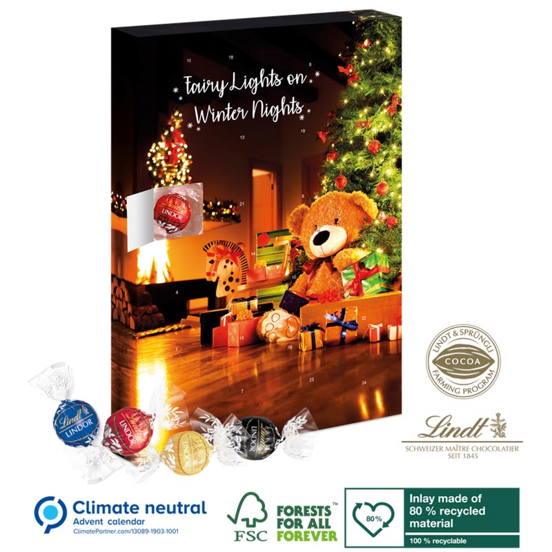 Branded Advent Calendars Lindt Luxury Extra Large Lindor - Buy ...