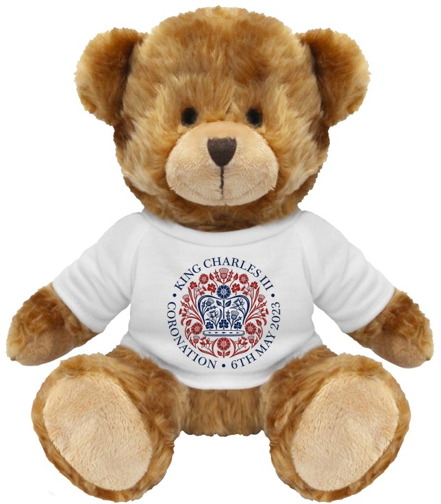 King's Coronation Commemorative Teddy Bear Charles 20cm - Buy ...
